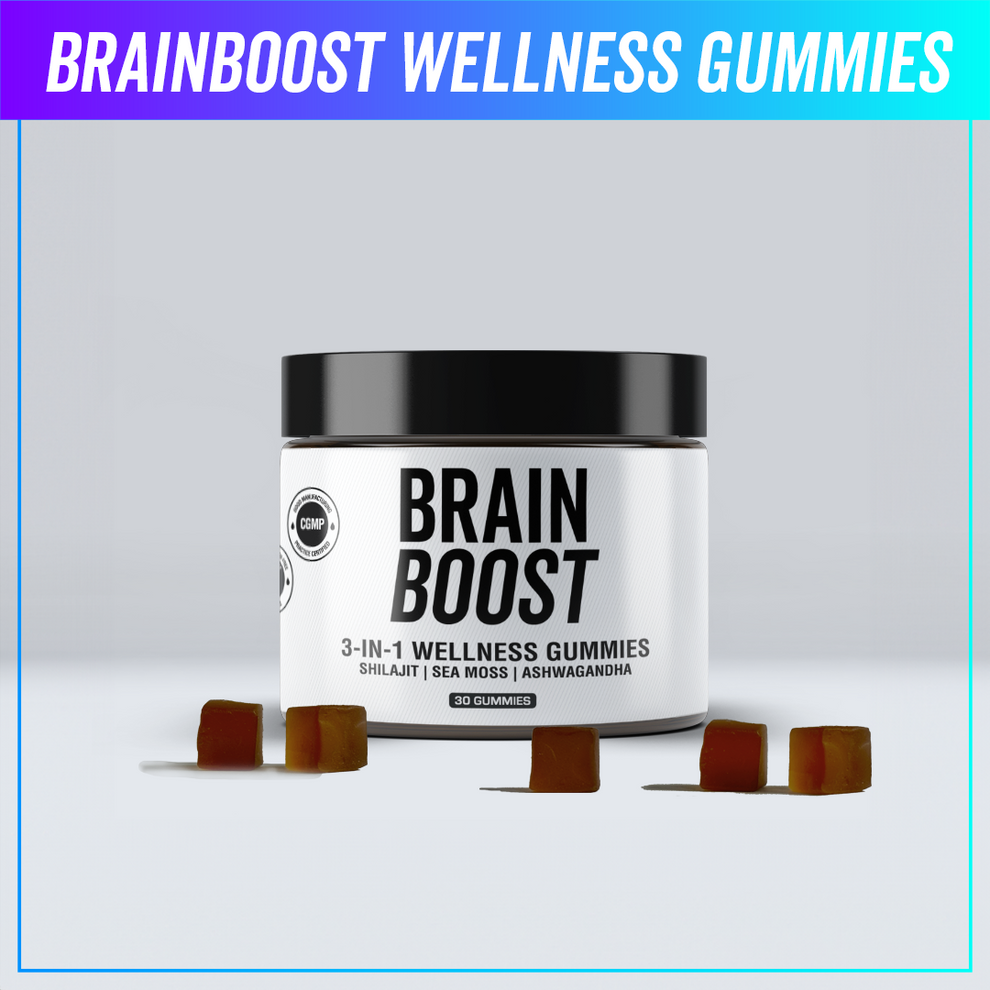 BrainBoost Vitality Gummies
